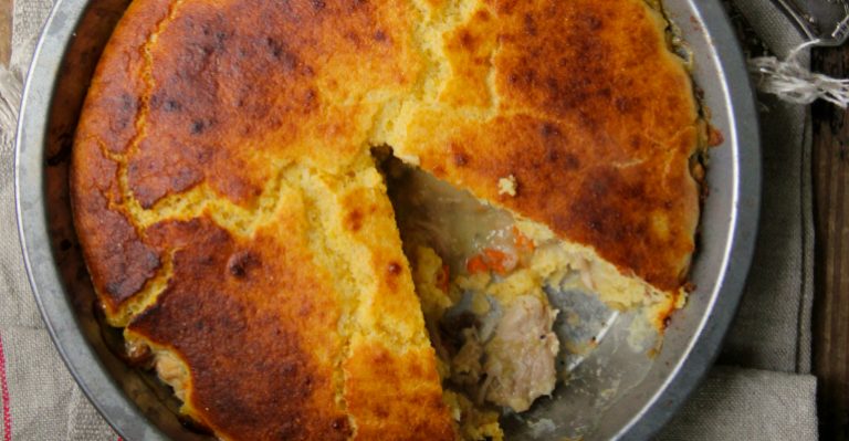 A Cornbread Chicken Pot Pie That Will Take You Back In Time - Recipe Patch